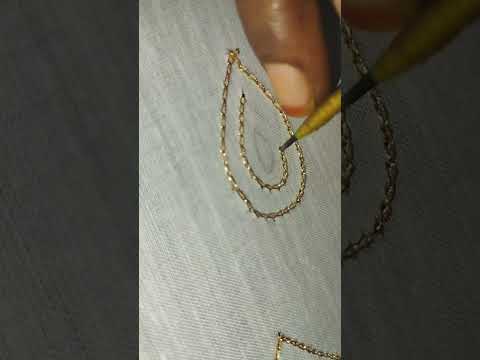 Free Aari Embroidery Class in Tamil | online aari free class | Practice Chain Stitch Beginners