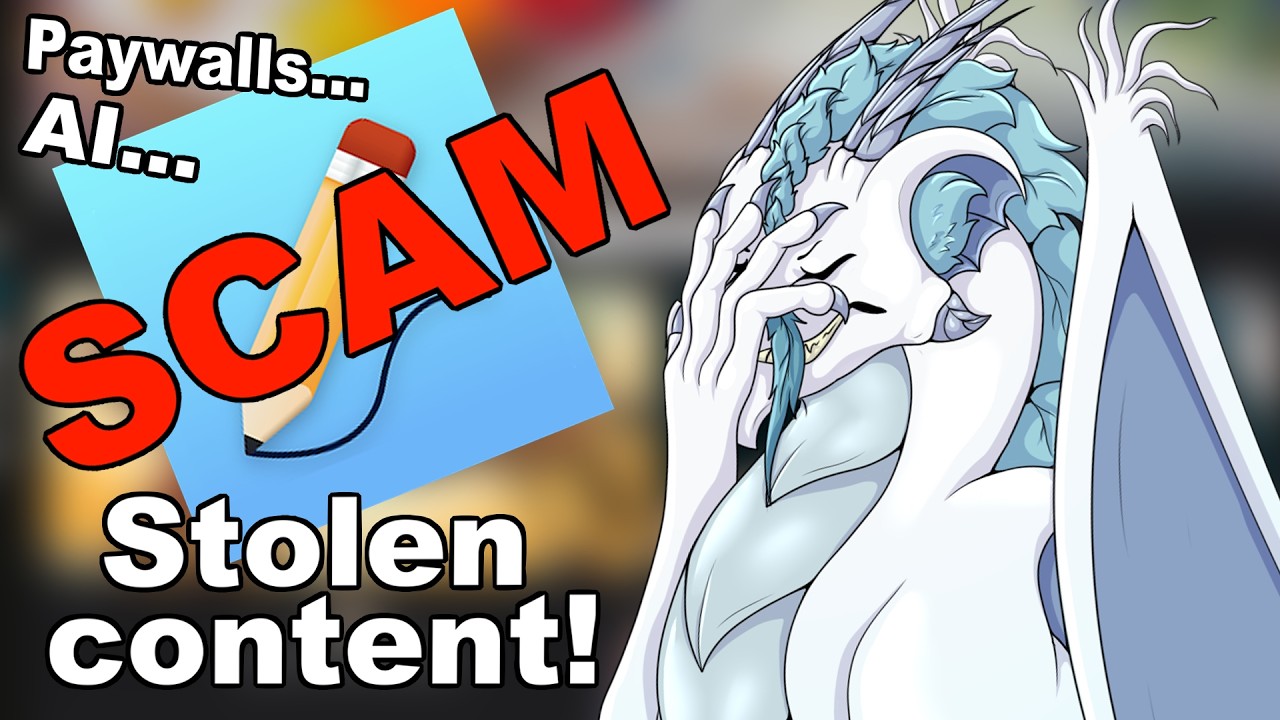 This art app makes you PAY for STOLEN CONTENT! I tried Learn Drawing so you don't have to