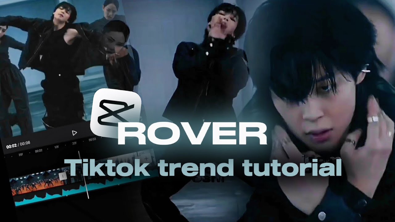 ROVER by Exo KAI tiktok trend editing tutorial | CapCut