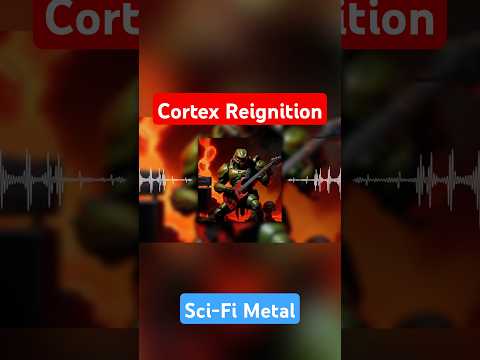 Sci-Fi Metal | Cortex Reignition #shorts #aimetal #metal #music #doomslayer #guitar