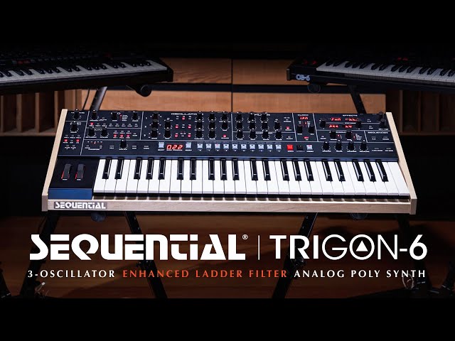 SEQUENTIAL Trigon-6 Synthétiseur hybride | Kytary.fr