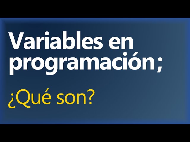 Understanding Programming Variables: A Comprehensive Guide | Galaxy.ai