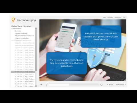 21 CFR Part 11 - Electronic Records - Online Course