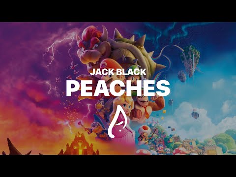 Jack Black "Peaches" - (The Super Mario Bros. Movie OST) (Lyrics/Letra)