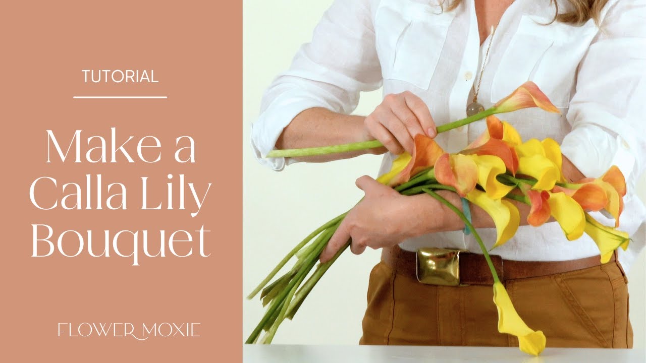 Create Your Own Stunning Calla Lily Wedding Bouquet With Ease!