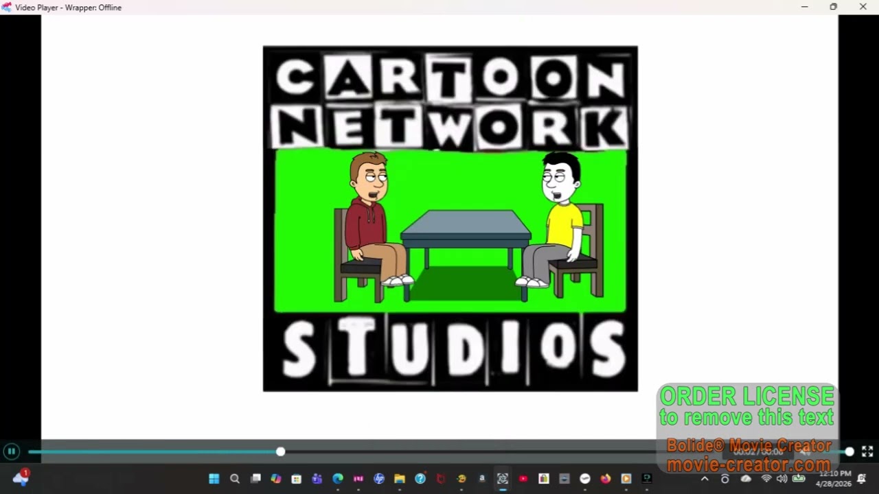 Cartoon Network Studios Logo Featuring Microsoft Sam & Eric