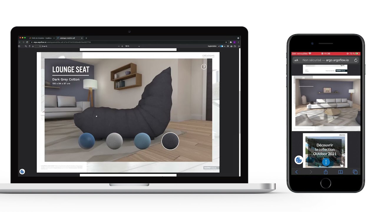 pdf augmenté - catalogue mobilier