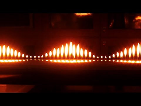 Standing Sound Wave: Ruben’s Tube – xmPhysics