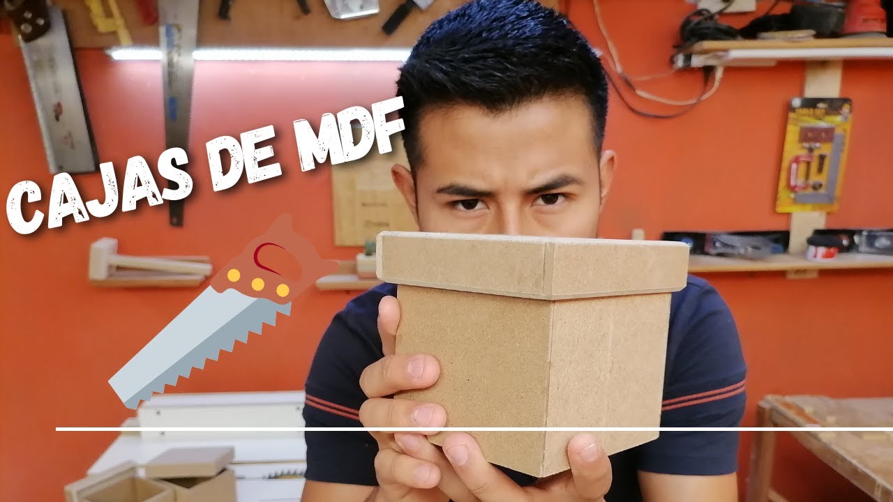 Cajas de MDF/ Como hacer cajas de MDF de una forma sencilla.