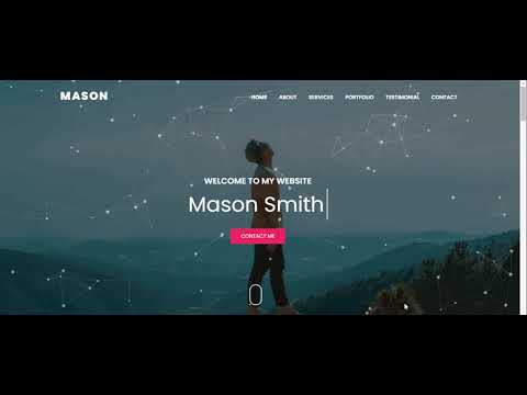 Personal Portfolio Template for Web Developer
