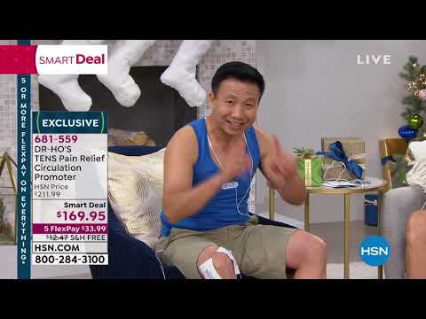DRHO'S TENS Pain Relief Circulation Promoter with Additi...