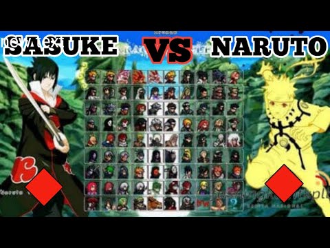 NEW RELEASE!!! jump force mugen mode android best character | Sasuke vs Naruto
