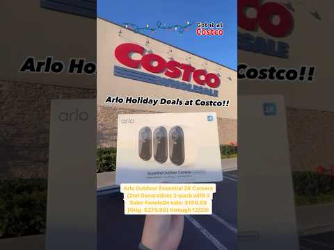 Costco Deals on Arlo Home Security System | Security Cameras Sale | #homesecurity #costco #security