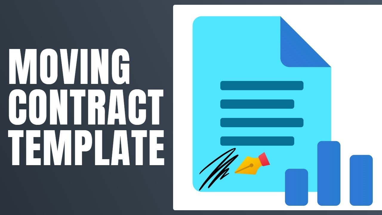 Moving Contract Template - How To Fill Moving Contract