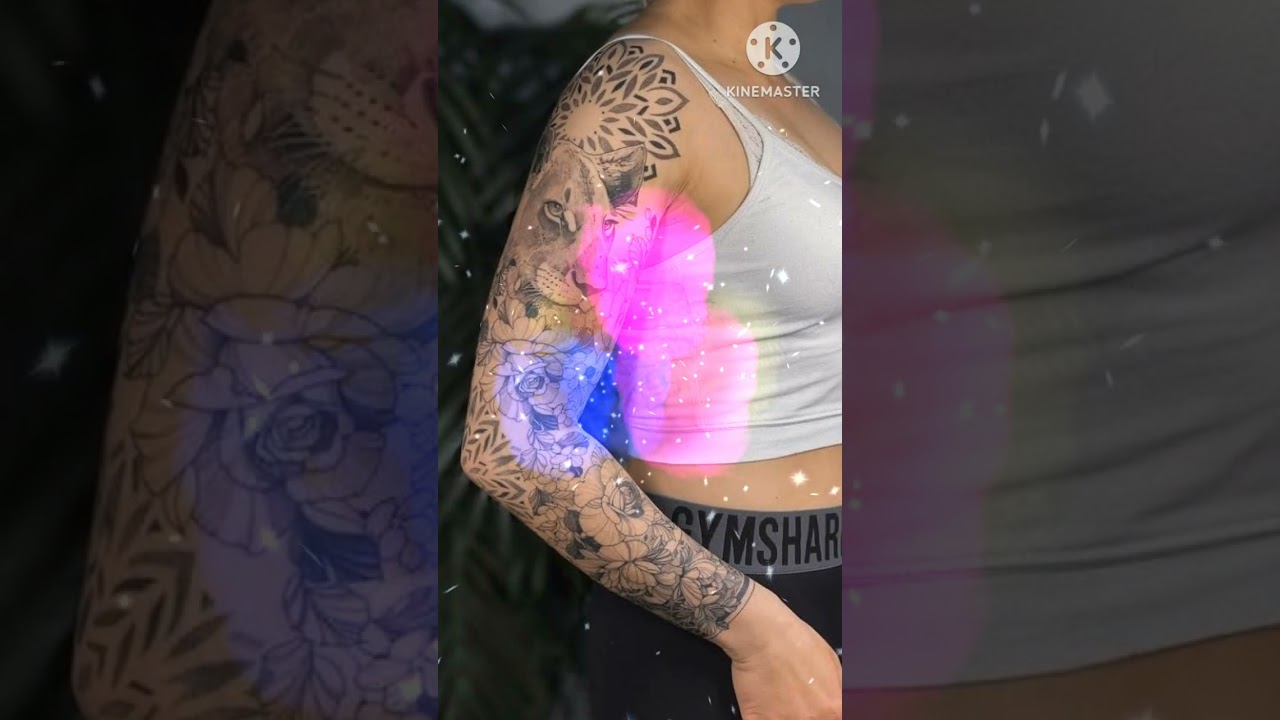 TATTOO FEMININA NO BRAÇO PARA SE INSPIRAR LOREEN
