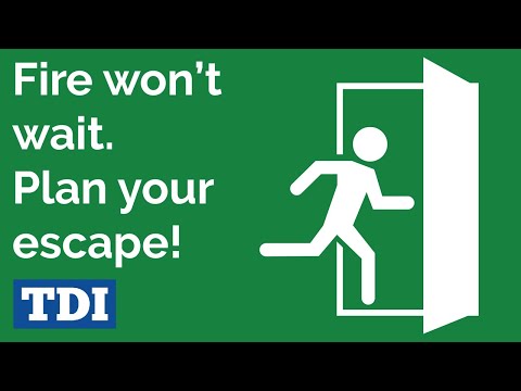 How to make a home fire escape plan