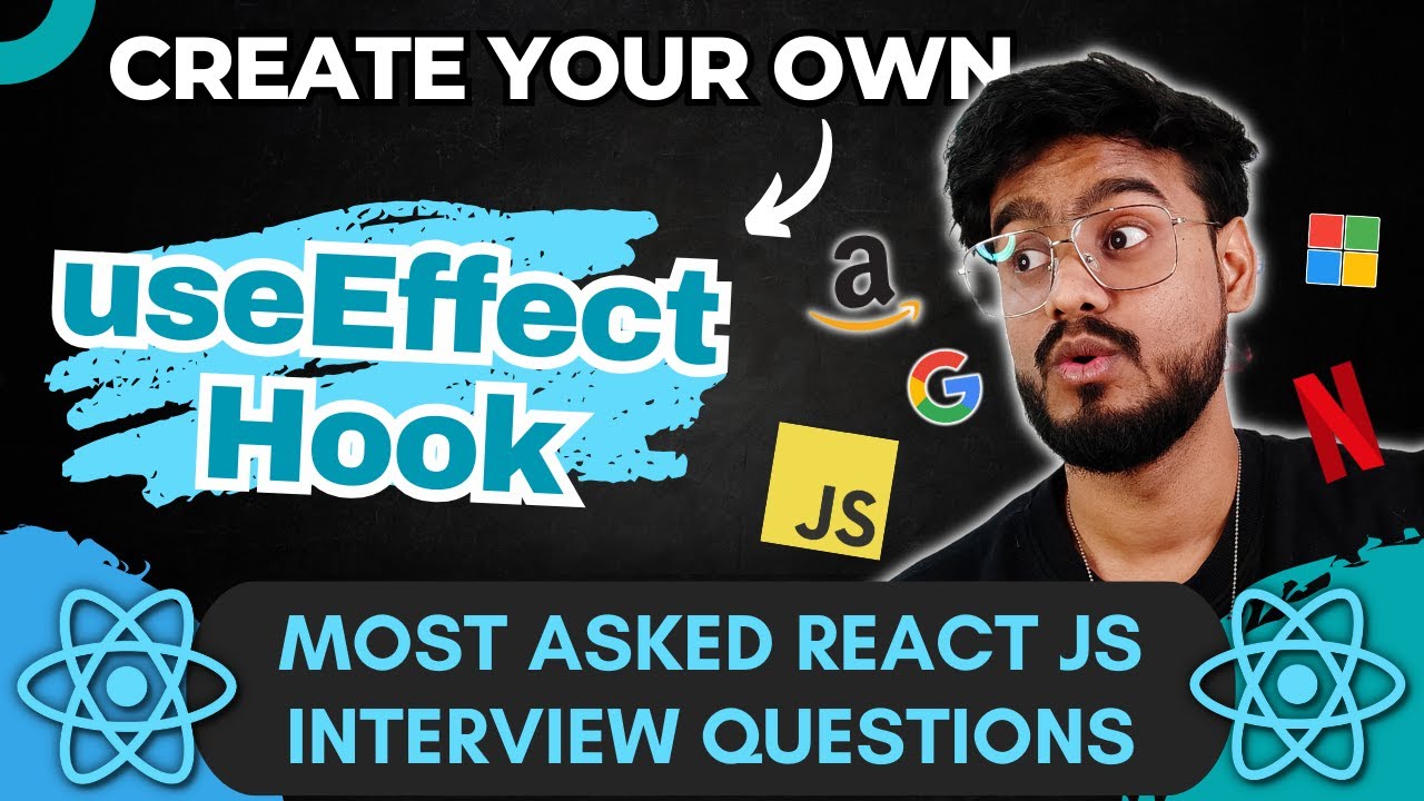 React JS Interview Questions ( useEffect Hook Polyfill ) - Frontend Coding Interview Experience