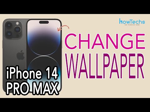 iPhone 14 Pro MAX - Detailed intro on how to Change Wallpaper #iphone14promax #iphone14wallpaper