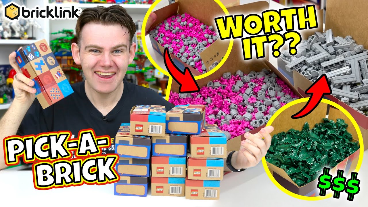 is LEGO’s ‘Pick a Brick’ ACTUALLY WORTH IT for BrickLink??