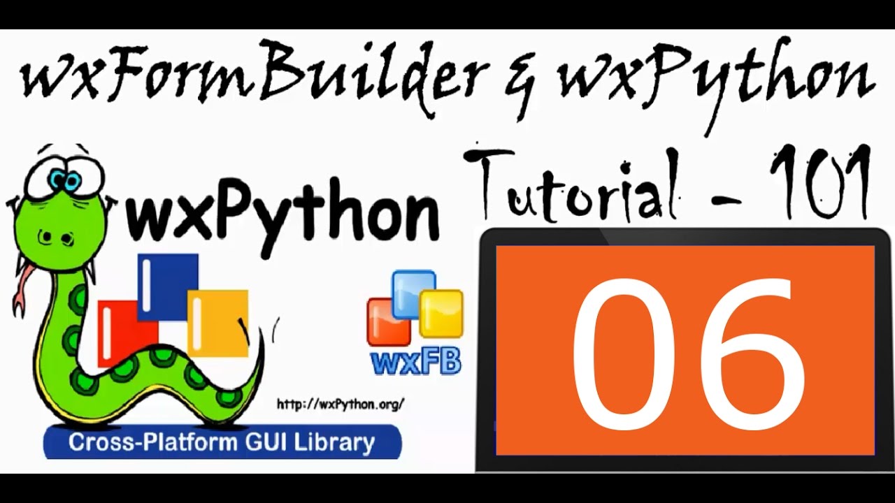 wxFormBuilder and wxPython Tutorials - 06 - Hello World (GUI Code) Part 2