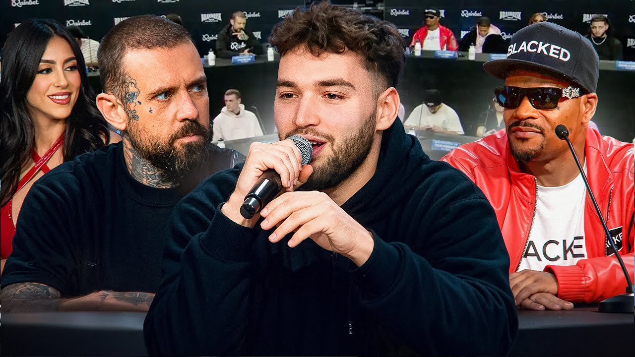 Lena the Plug & Adam22 PRESS Jason Luv | Brand Risk #012 Press Conference 