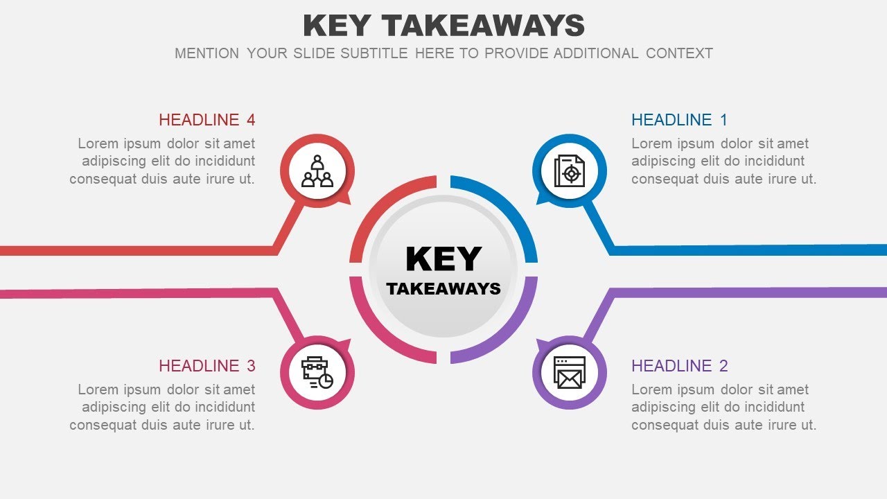 Key Takeaways Animated PowerPoint Template