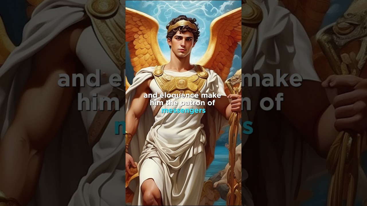 Why Hermes called the Messenger God?🕊️👟#greek #shorts #viral
