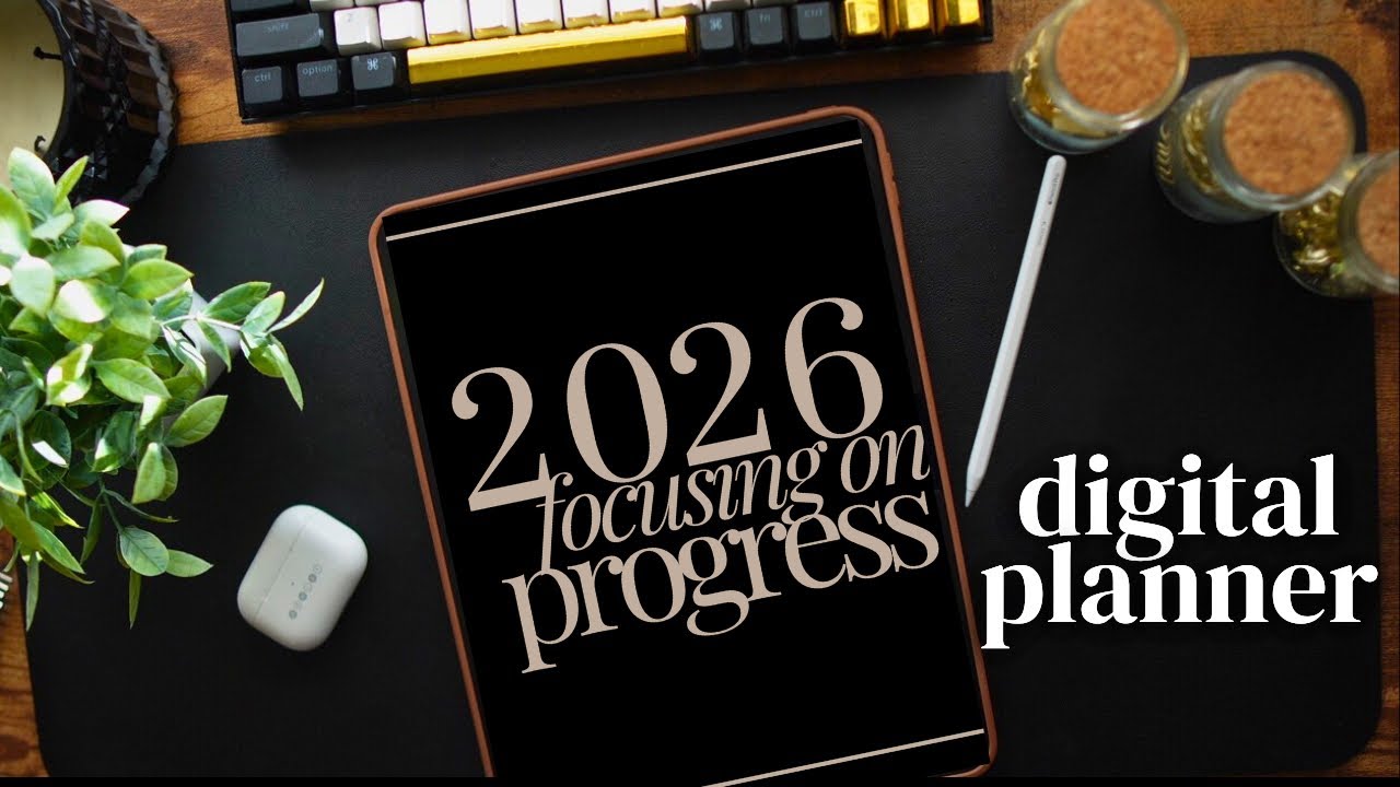 Plan Your Life on the iPad in 2026 ✍🏾 Transform Your Productivity | Digital Planner Tour