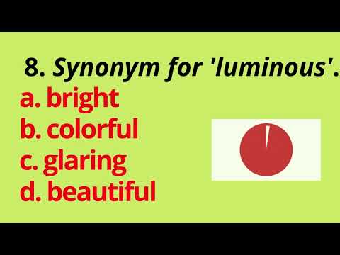 Can You Pass This Synonym Quiz? | Vocabulary Test