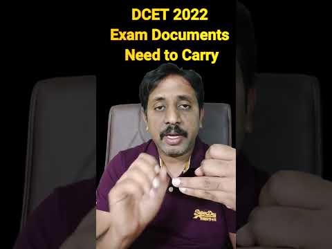 Diploma CET Exam documents Need to Carry #shorts #dcet #youtubeshorts