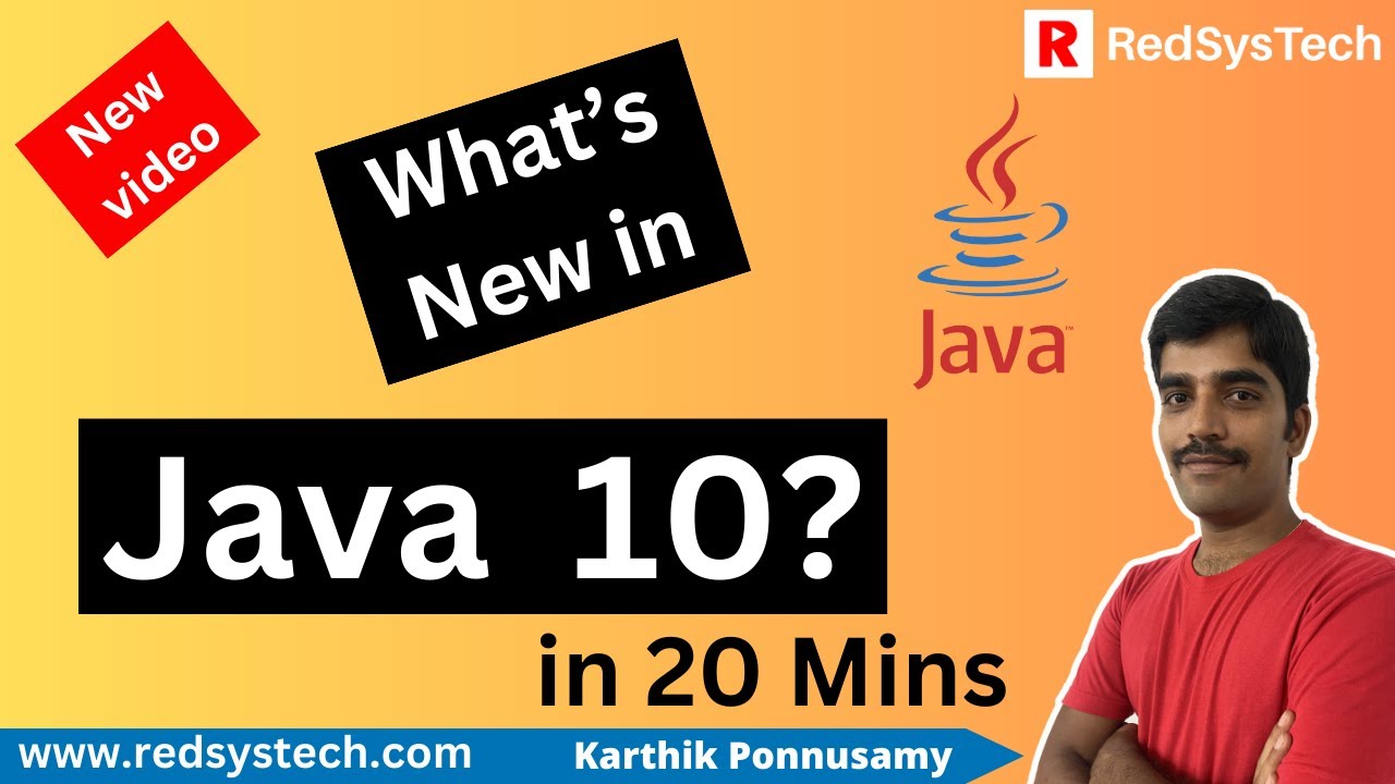 # 215 Java New 10 Features | Java New 10 Features Tutorial | RedSysTech