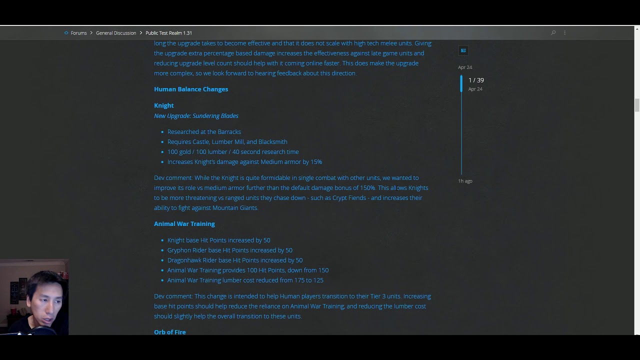 WarCraft 3 - PTR 1.31 - Patch Notes Review