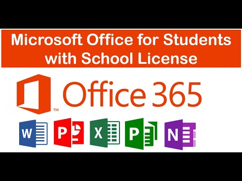 Download and Install Microsoft Office using your School or College License