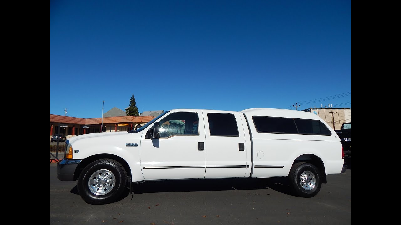 1999 Ford F350 7 3L Powerstroke with MANUAL TRANSMISSION overview and walk around.