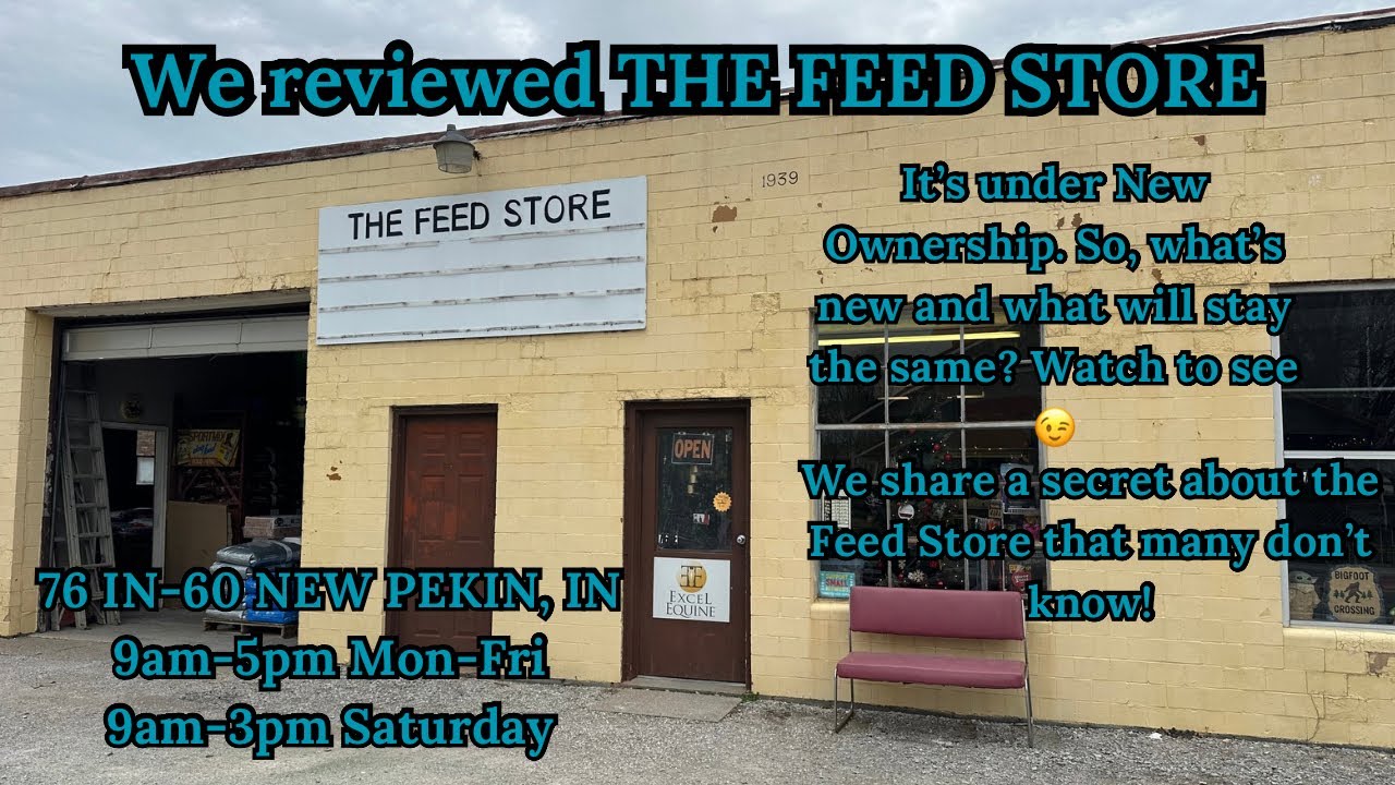Our review of The feed store with a secret shared too!