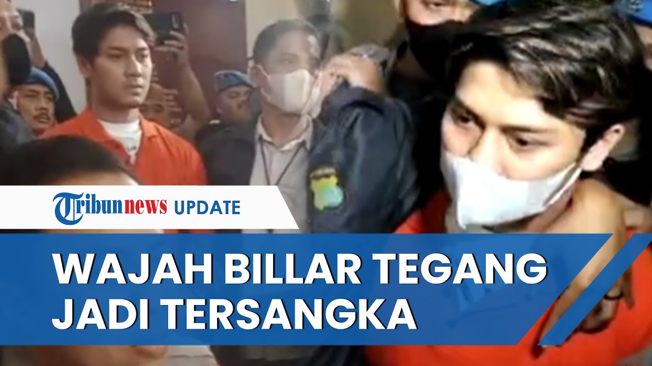 Ekspresi Rizky Billar Saat Ditampilkan Ke Publik Disorot Wajahnya