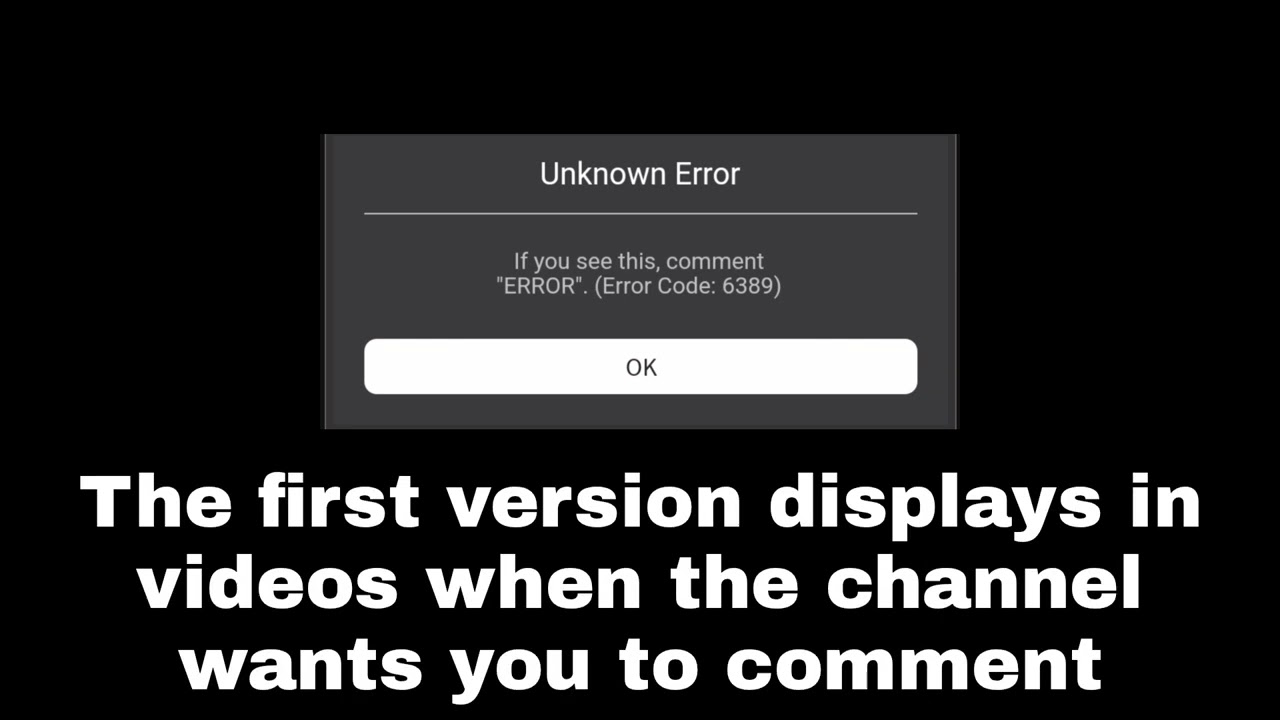 Roblox Errors Explained (Part 2: Fake Errors)