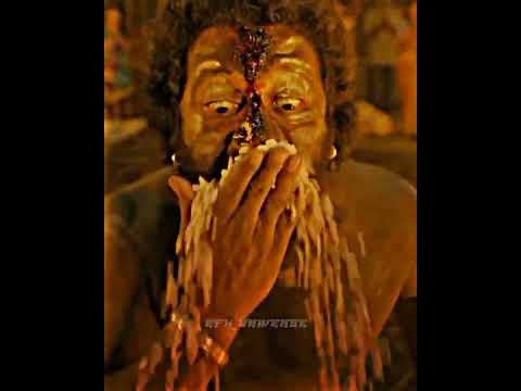 ⚡Kantara last scene ⚡ efx status || #kantara #rishabshetty #goosebumps #varaharoopam #trending