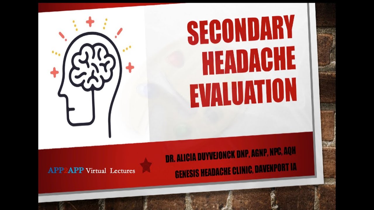 Secondary Headache Evaluation