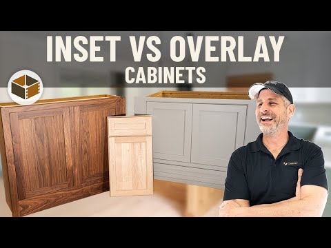 Inset Cabinets vs Overlay Cabinets | RTA Cabinet Options