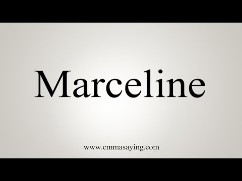 How To Say Marceline