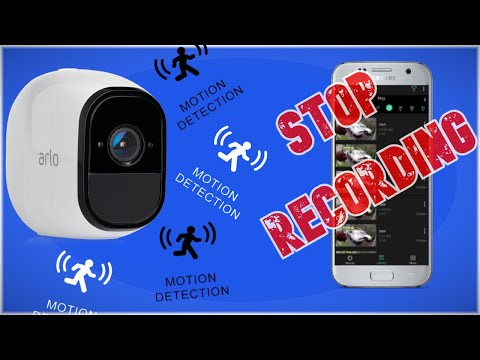 Arlo camera is constantly recording – how to fix it