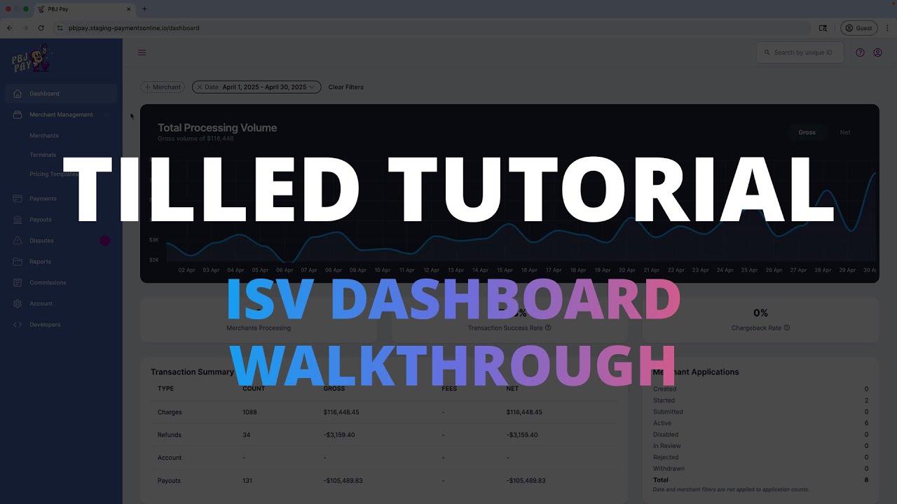Tilled Tutorials: ISV Dashboard Walkthrough