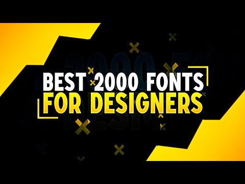Best 2000 Free Fonts Pack | Best Free New Fonts 2021 | Font Pack