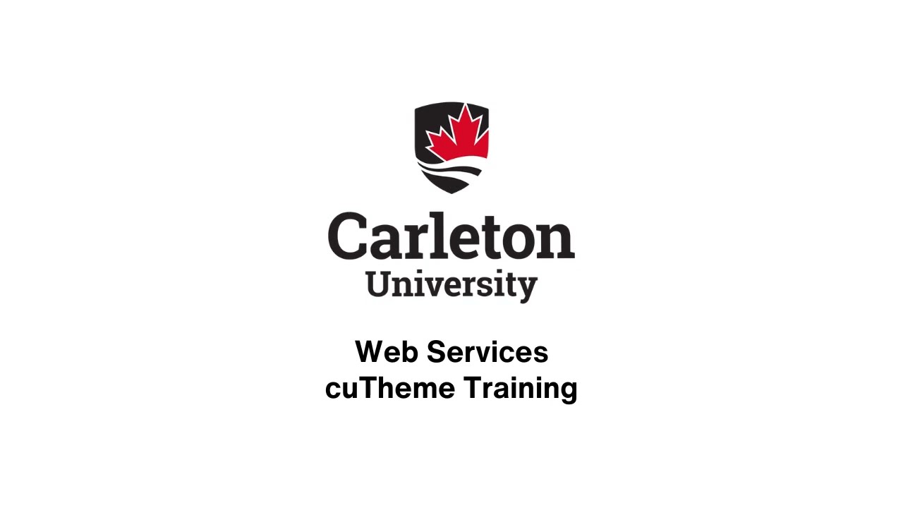 cuTheme Mastery Training - Creating & Editing Forms
