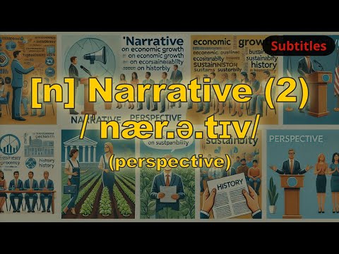 [n] Narrative meaning (perspective) with 5 examples