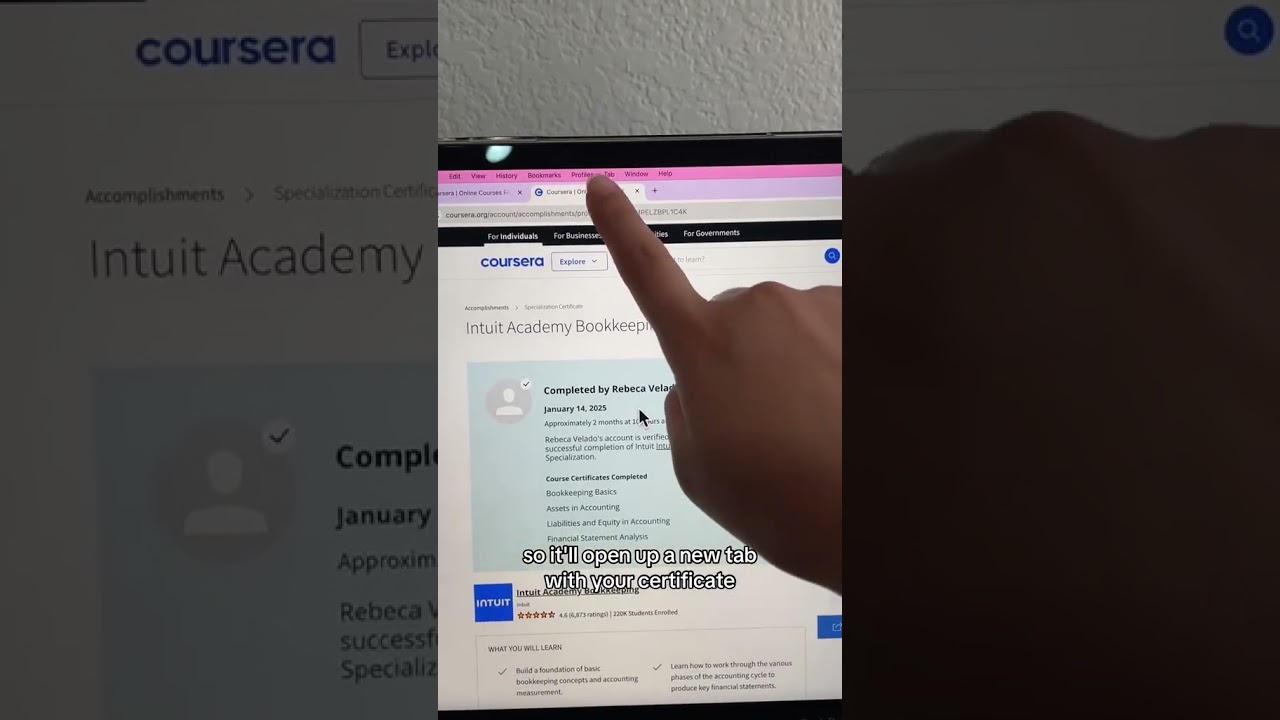 How can you download your certificate after completing the course #coursera #onlinecourse #onlinece