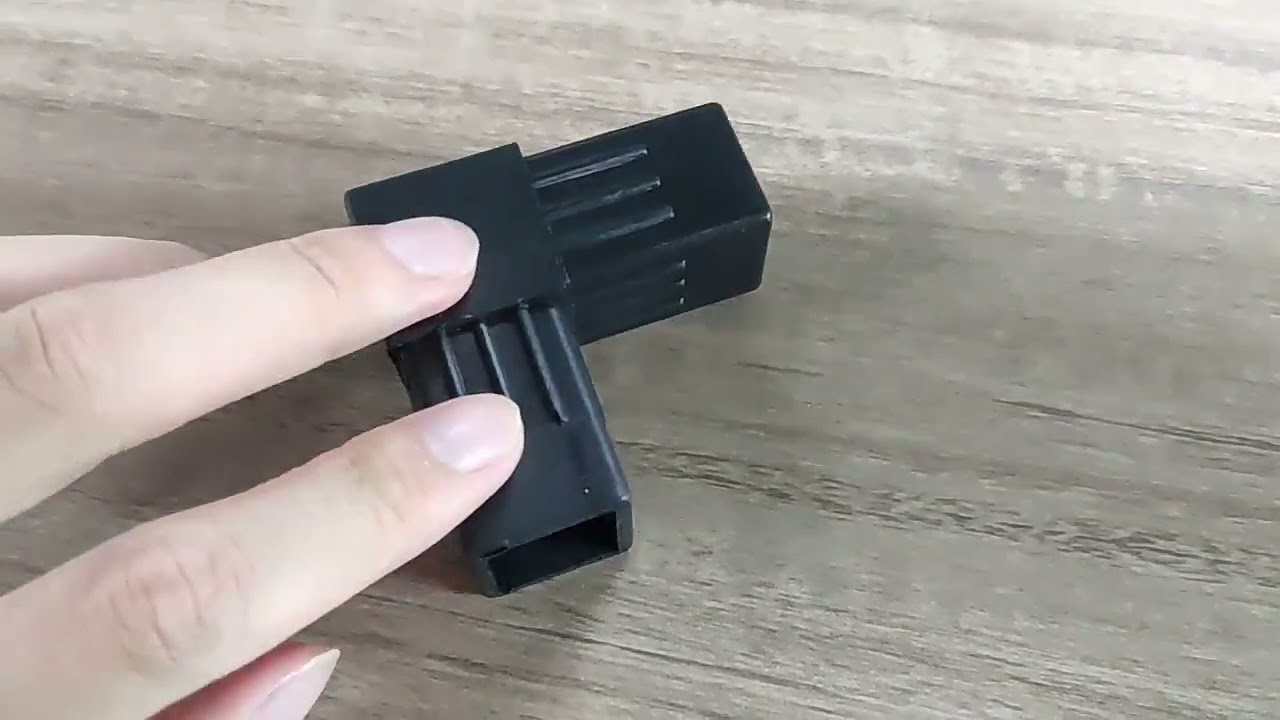 1 inch 25mm square tube joint connectors for 25mm thickness wall square tubes