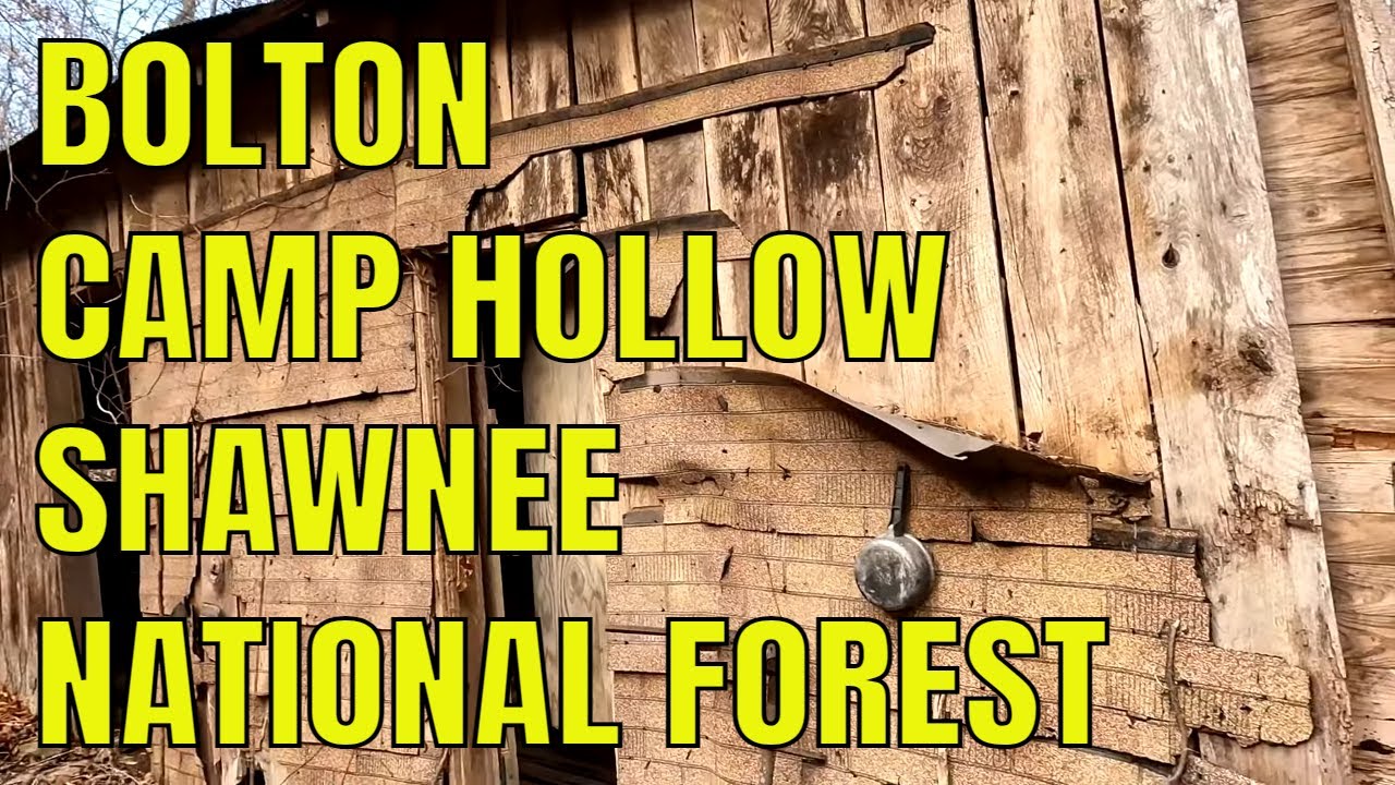 Cabin Middle Nowhere Shawnee Forest