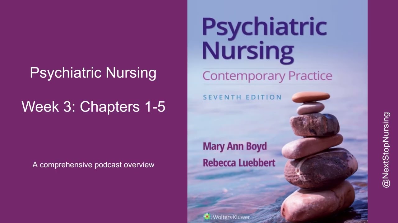 W3 Chapters 1-5: Boyd's Psychiatric Nursing Contemporary Practice (7e)